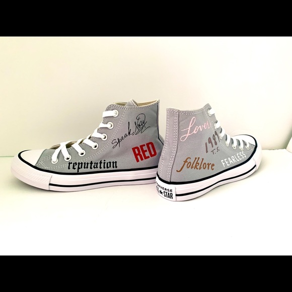 Converse | Shoes | Taylor Swift Converse High Top Shoes | Poshmark